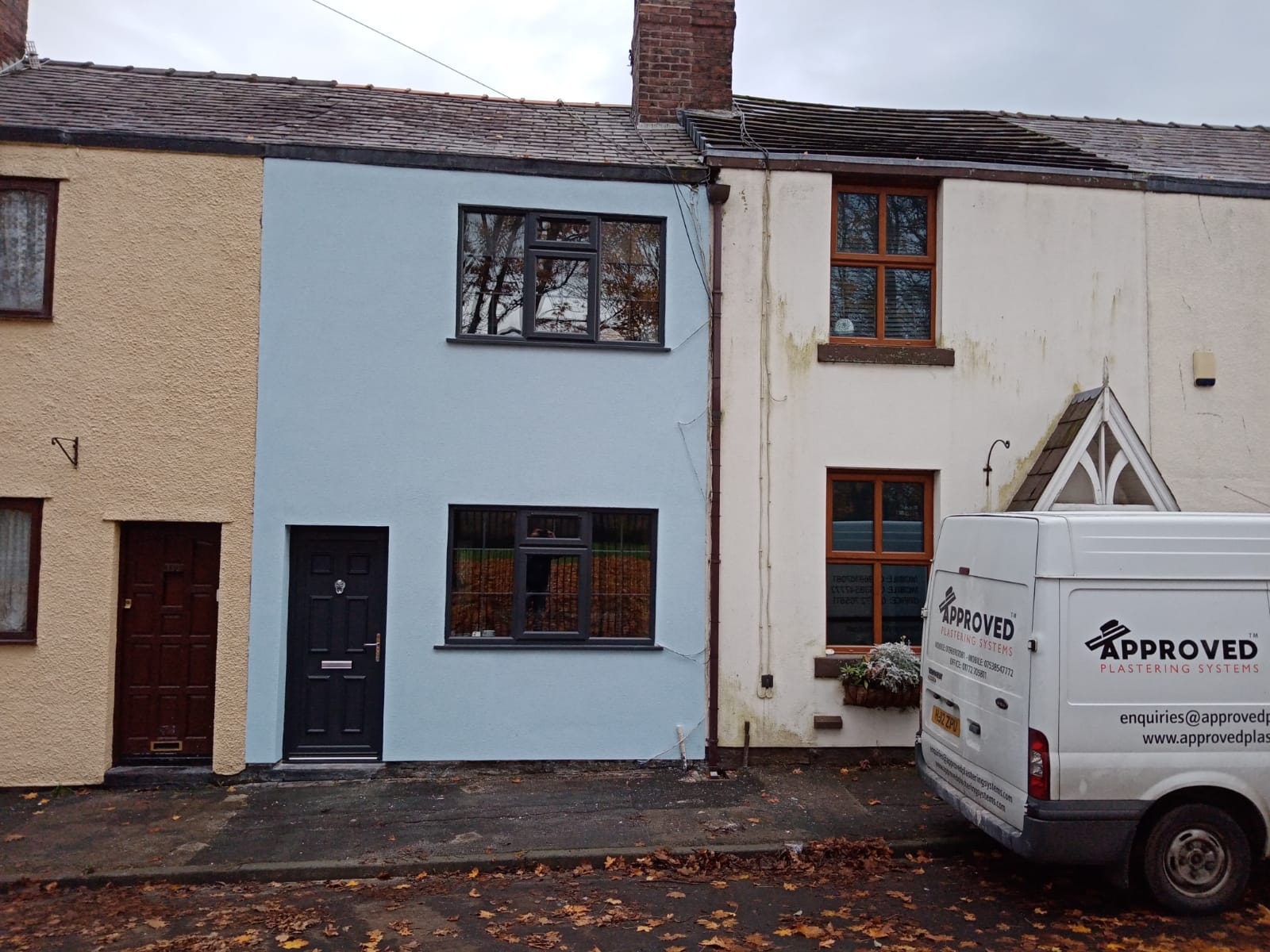 Lime render with heavier texture - Approved Plastering Systems